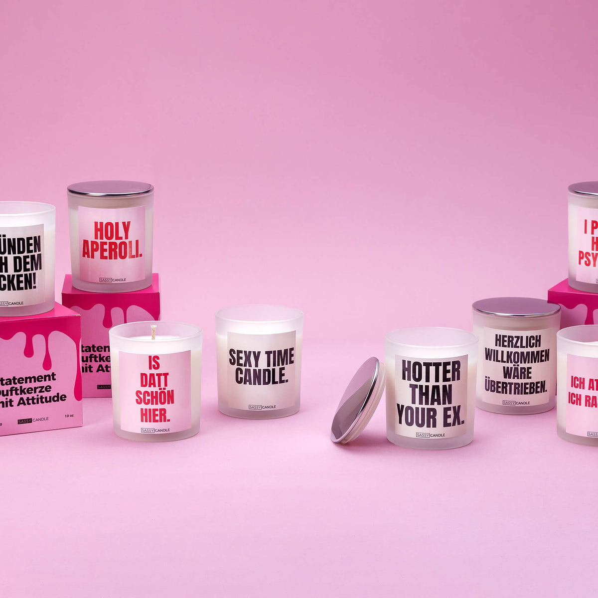 SASSY CANDLE | Die witzigen Duftkerzen!